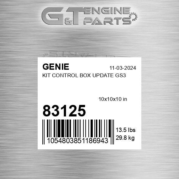83125 KIT CONTROL BOX UPDATE GS3 fits Genie (New OEM) - Walmart.com