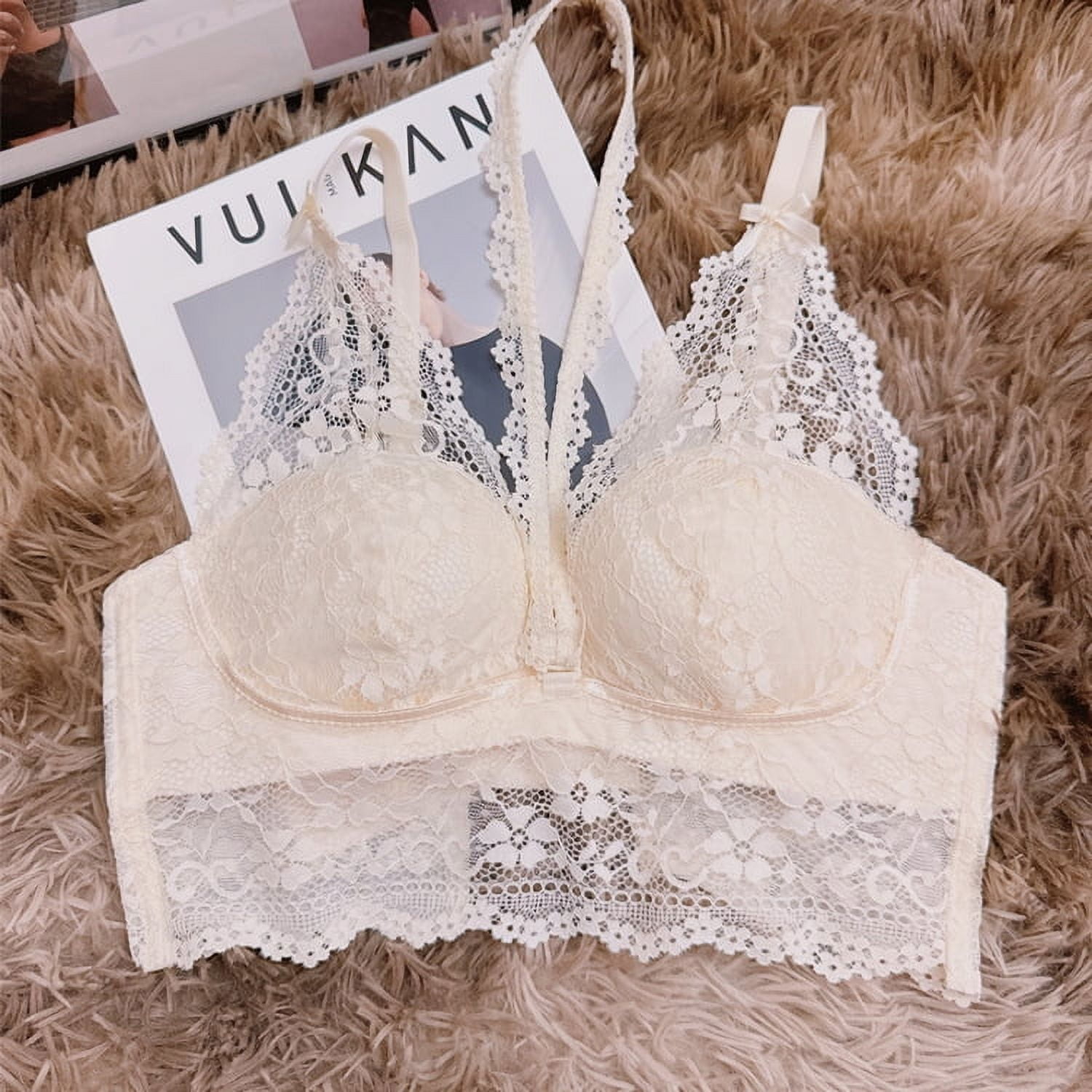 8330 Sexy Lace Halter Breast Shaping Underwear Suit Comfortable ...
