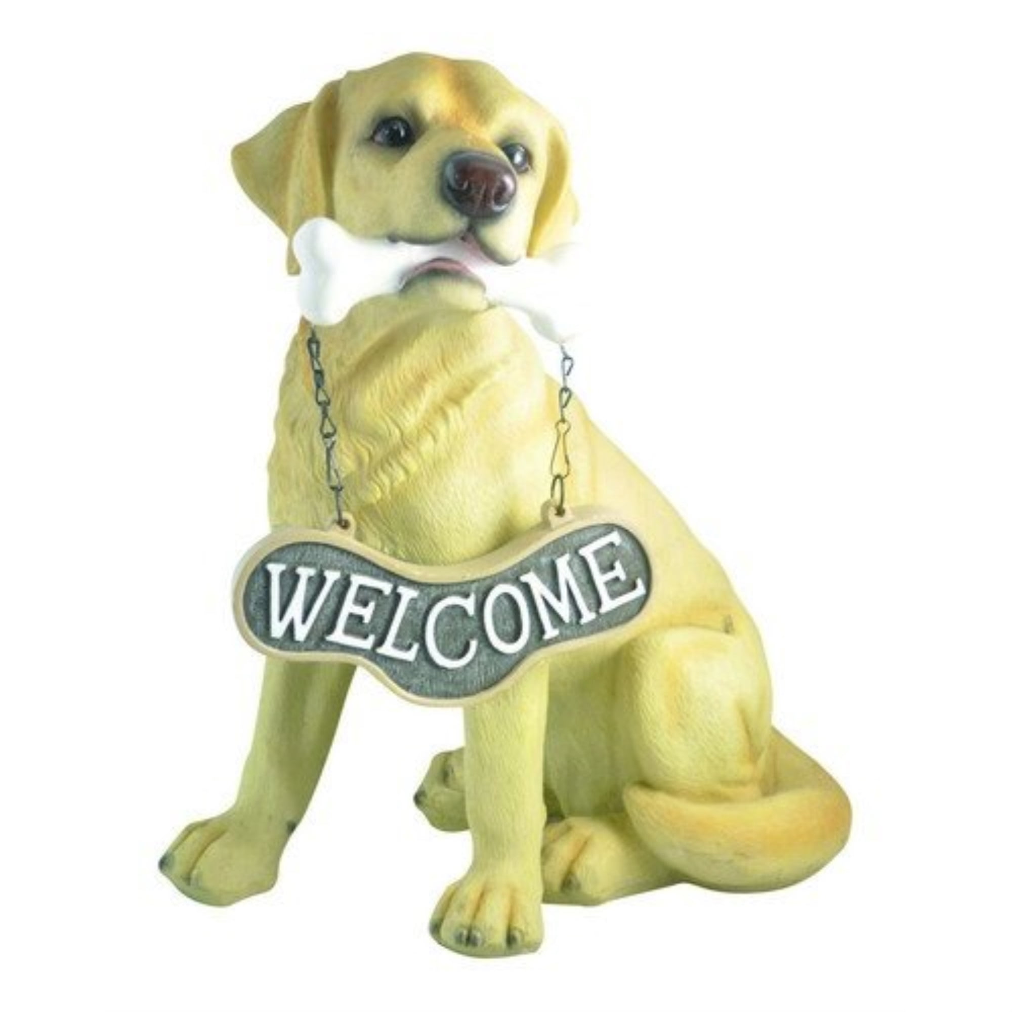 8347064 WELCOME DOG FIGURE 12"" Infinity Welcome Dog Polyresin 12 in. H ...