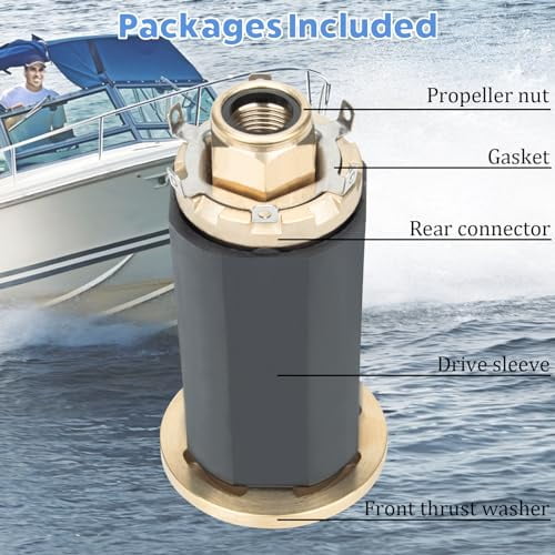 835257Q1 Flo-Torq II Hub Kits Replacement fit Mercruiser Alpha One/Bravo One Mercury Mariner ...