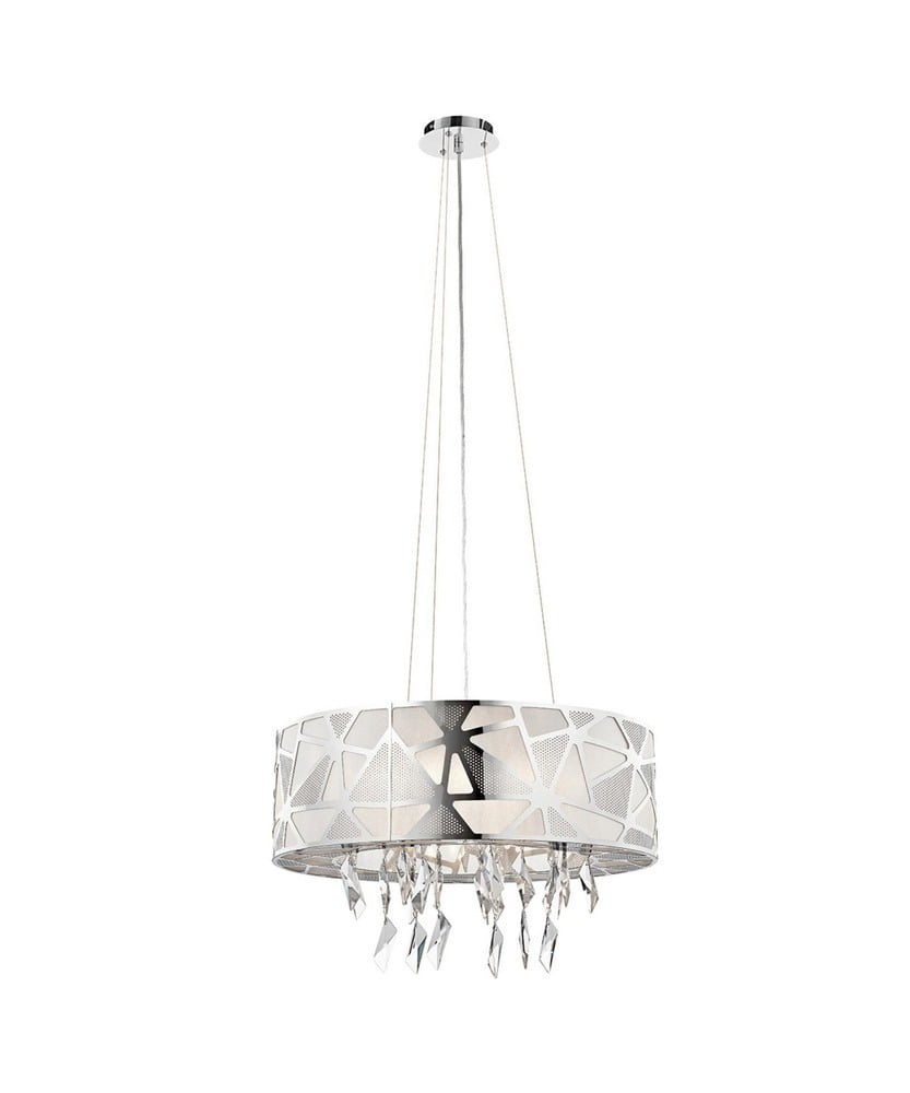 83584-Elan Lighting-Angelique - Six Light Large Drum Pendant - Walmart.com