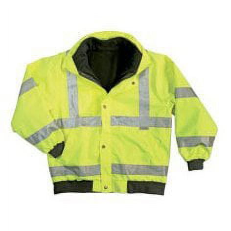 8380 Class 3 Bomber Jacket Lg Lime - Walmart.com