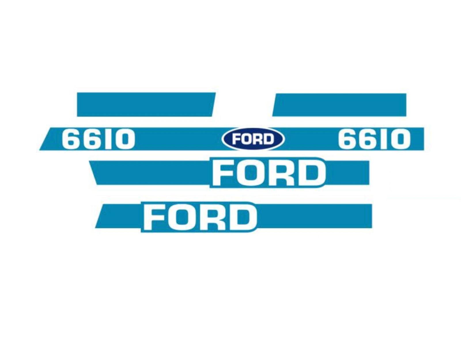 83928796 Decal Set Fits Ford 6610 - Walmart.com