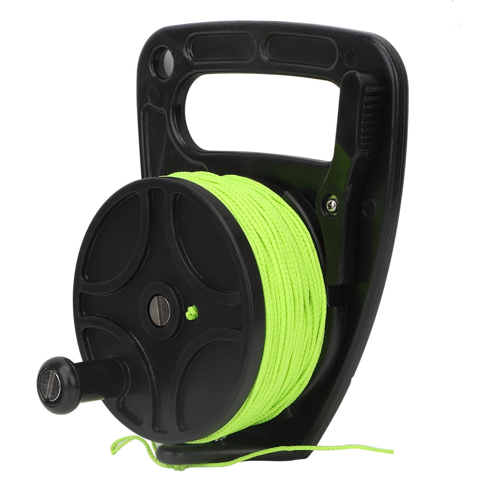 Tletseagh 83m Plastic Spool Reel Cave Line Wheel with Thumb Stopper for ...