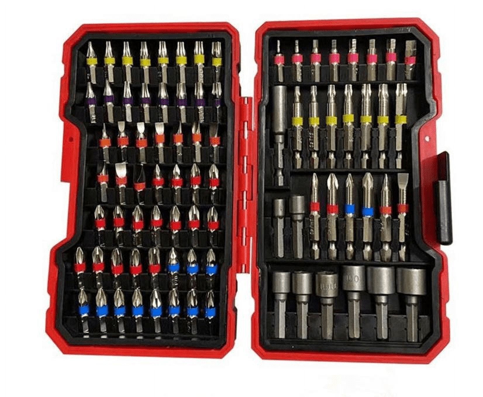 83 Piece Impact Rated Driving Set Impact Driver Bit Set, Screwdriver ...