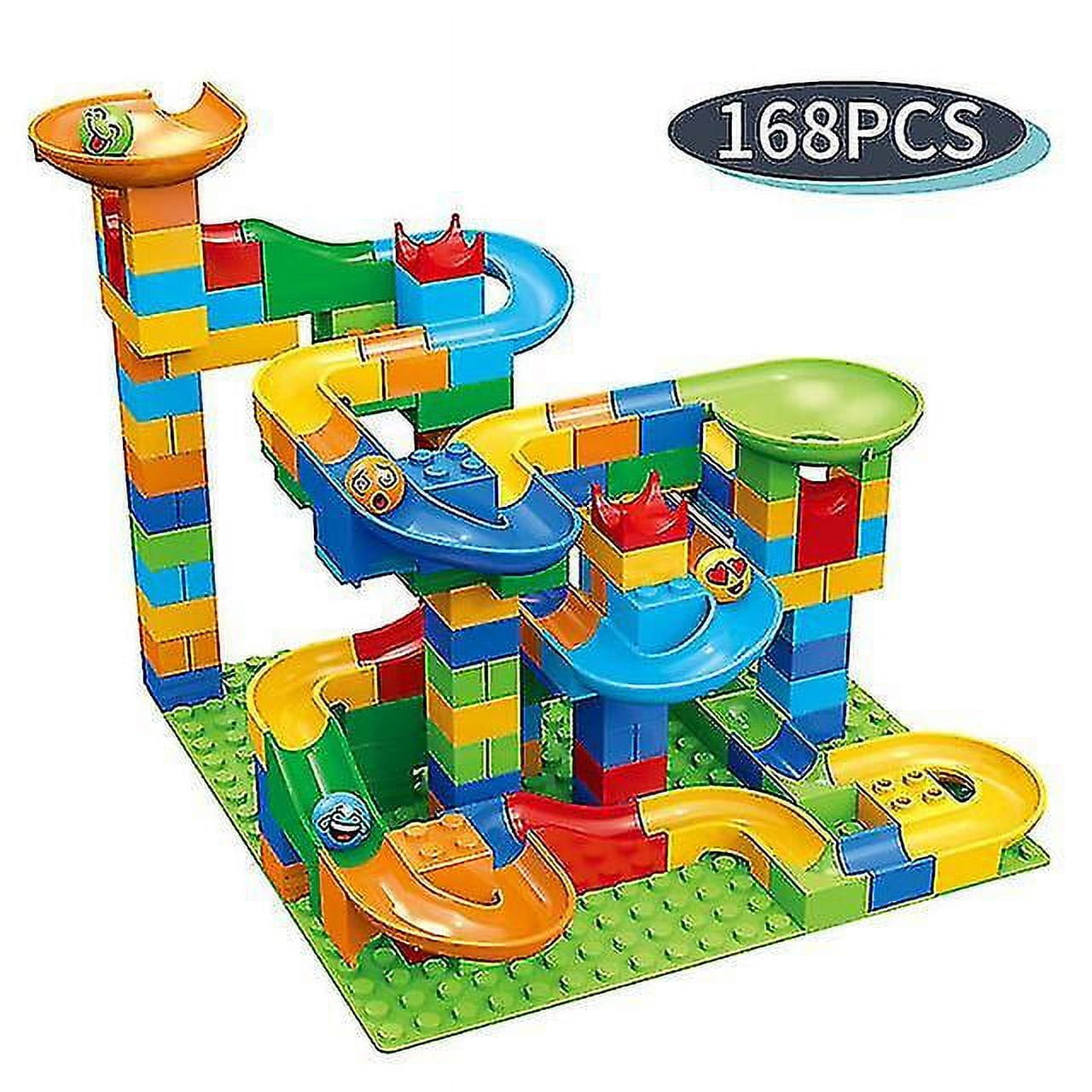 84-504 Pieces Small Size Marble Running Building Blocks Ball Track ...