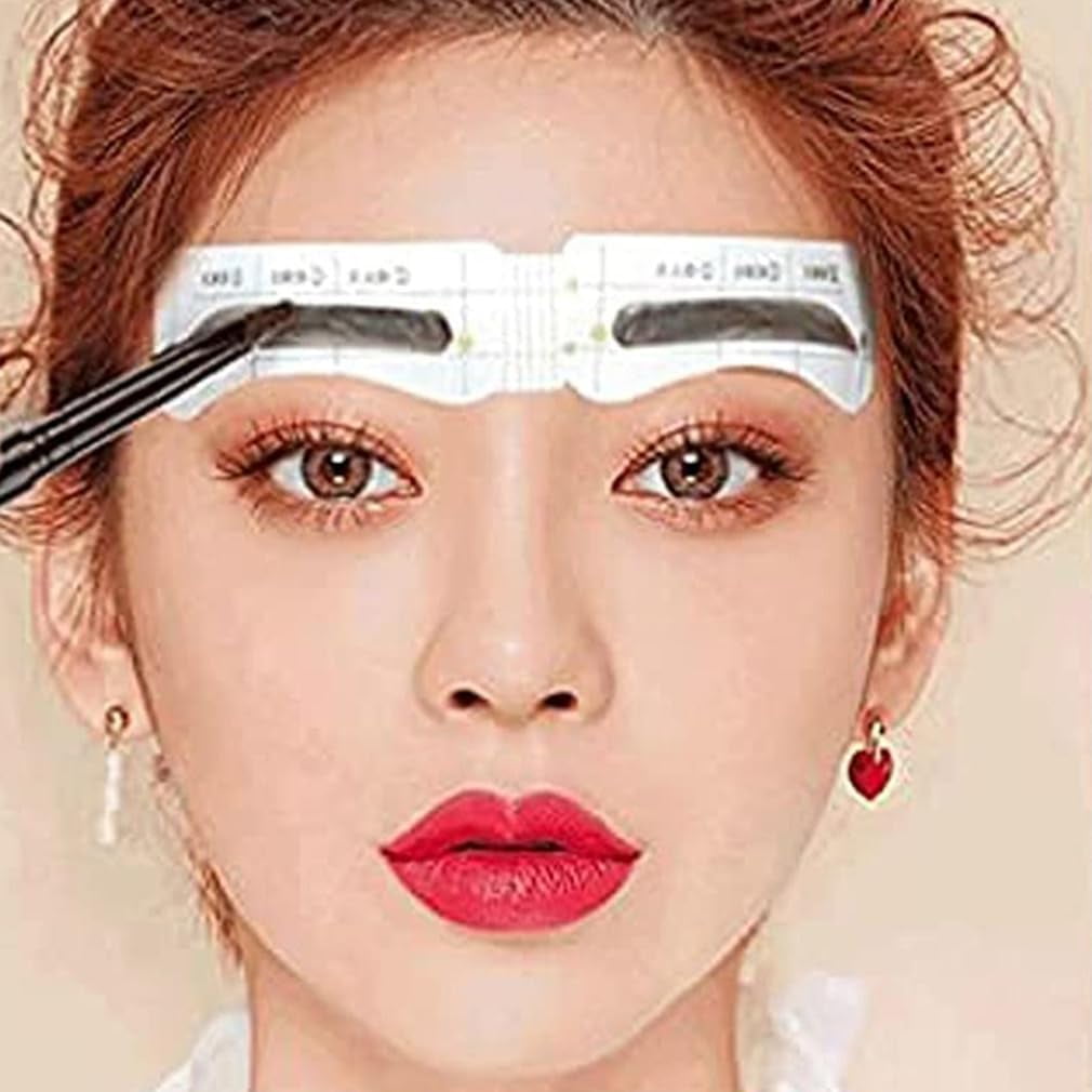 84/60 Pairs Lazy Quick STF9 Eyebrow Stickers 12 Styles Eyebrow Card ...