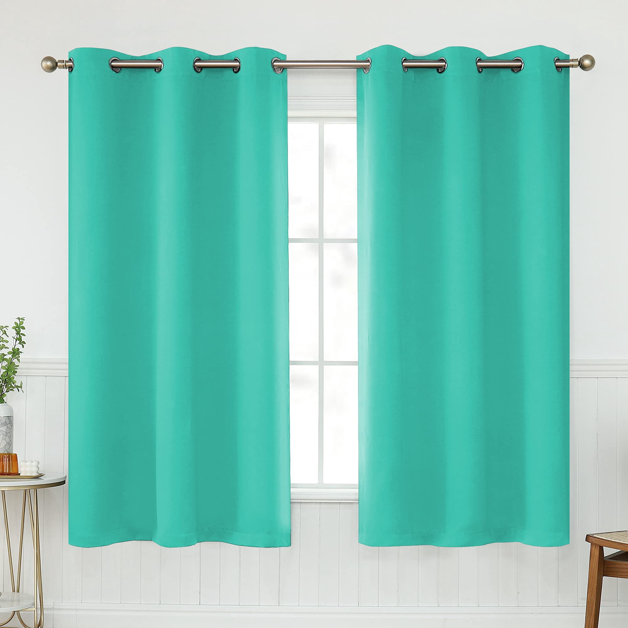 84 Inch Length Baby Pink Curtains for Girls Kids Nursery Bedroom ...
