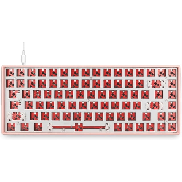 84 Keys Mechanical Keyboard Kit, Hot Swappable 3Pin 5Pin Compact 65% ...