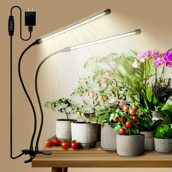 84 LED Full Spectrum Grow Light for Indoor Plants – 5-Level Dimmable ...