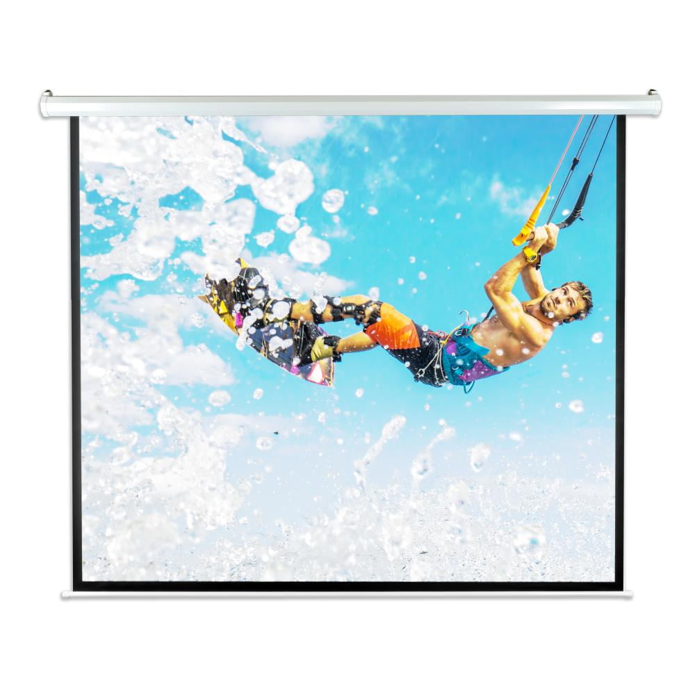 84" Motorized Projector Screen, Electronic Automatic Projection Display ...