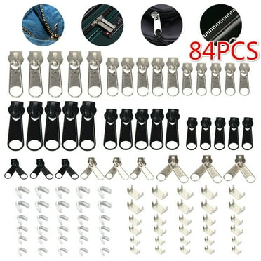 Sullivans Universal Zipper Repair Kit with Brass Slider Stop - Walmart.com