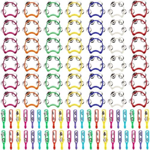 84 Pcs Shaker Musical Instruments for Kids 42 Plastic Handheld ...