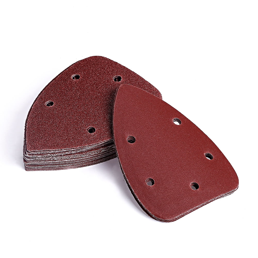 84 Pieces Mouse Detail Sander Sheets Sandpaper Sanding Paper Hook and ...