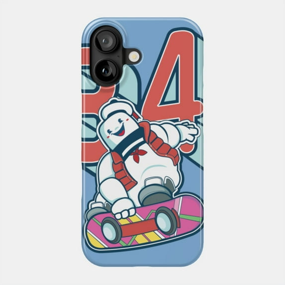 84 Puft Classic Retro Ghost Parody iPhone 11–17 Protective Phone Case ...