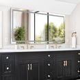 84"X48" Frameless Bathroom LED Mirror,Anti-Fog,Memory Function,Wall ...