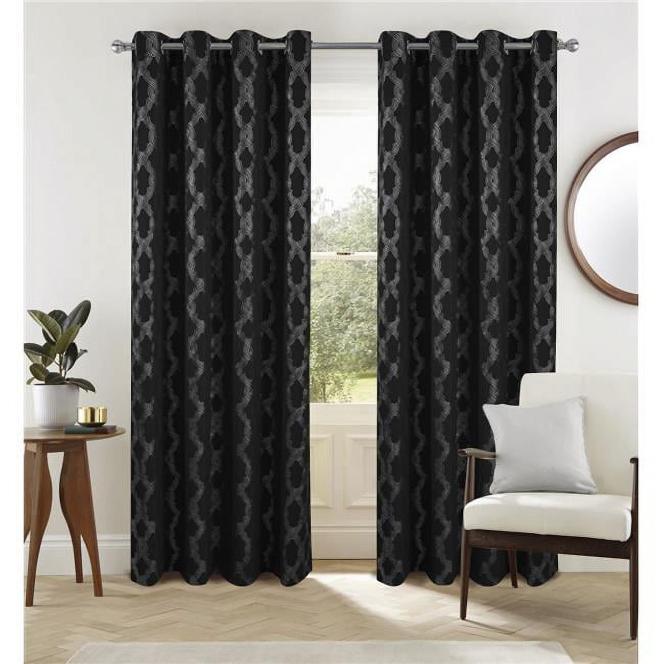 84 in. Jansen Rubber Blackout Grommet Panel, Black - Walmart.com
