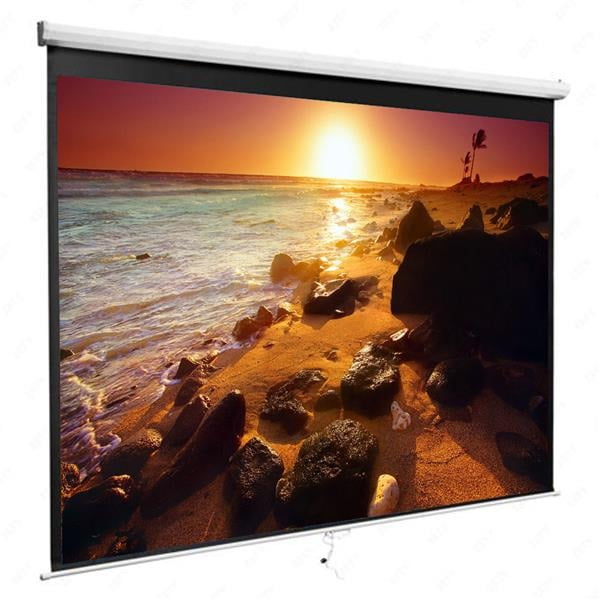 84 inch 16:9 electric projector projection screen for home theater ...