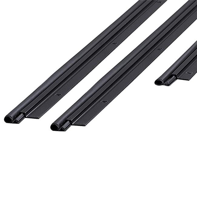 84 x 1.5 in. Aluminum & Vinyl Jamb Kit for Door Jambs, Black - Pack of ...