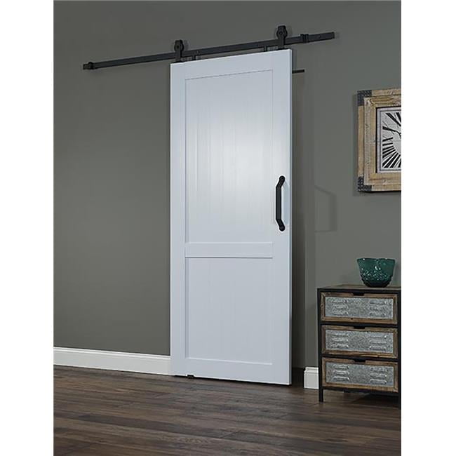84 x 36 in. White H-Style PVC Barn Door Kit - Walmart.com