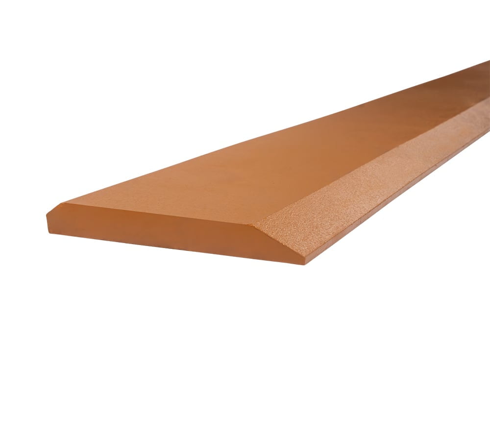 84"x4"x1/2" Bucket Cutting Edge for Skid Steer & Loader - Weld-on & Bolt-on Yellow Painted 16Mn ...