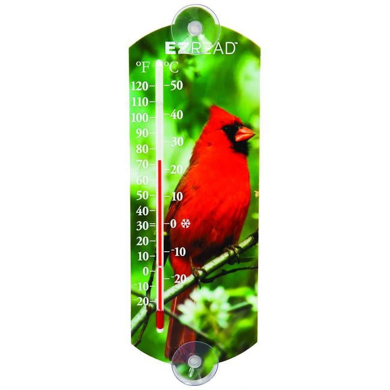 840-0004 10 in. MP10 Thermometer Cardinal - Walmart.com