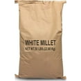 Shafer Seed Company White Proso Millet, Wild Bird Food, 50-Pound ...