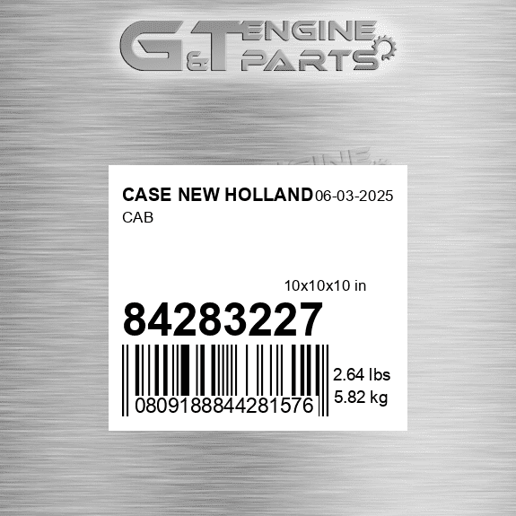84283227 CAB fits CASE NEW HOLLAND (New OEM) - Walmart.com