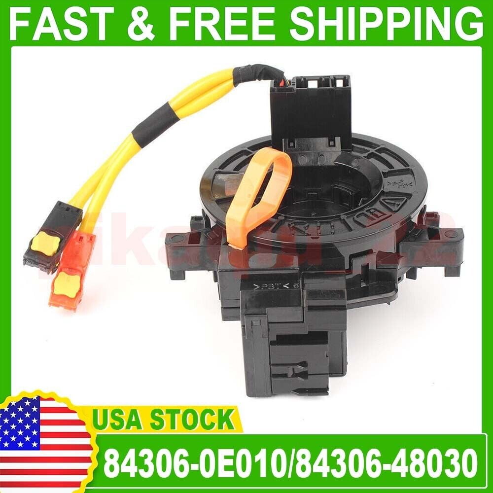 843060E010/84306-48030 Steering Wheel Clock Spring Spiral Cable Assy ...