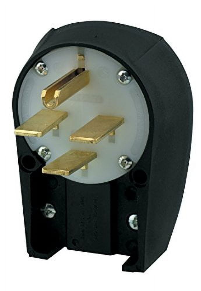 8432ANPB Angle Plug, Industrial Grade, Grounding, NEMA 15-30P, 3 Phase ...