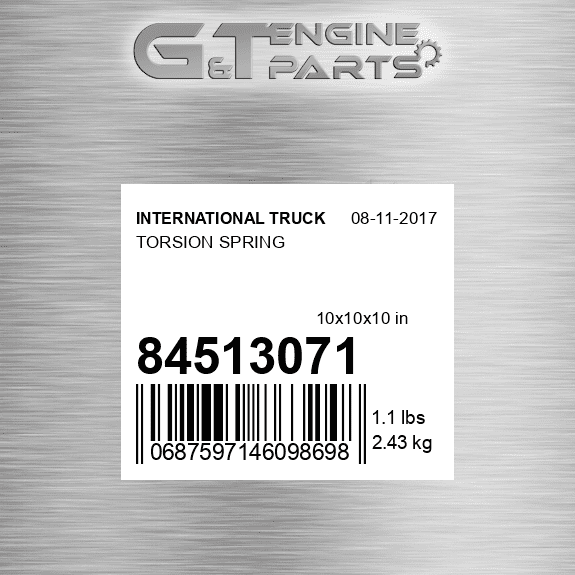 84513071 TORSION SPRING fits INTERNATIONAL TRUCK (New OEM) - Walmart.com