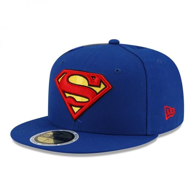 845365-73-8fitted DC Comics Classic Symbol New Era 59Fifty Fitted Flat ...