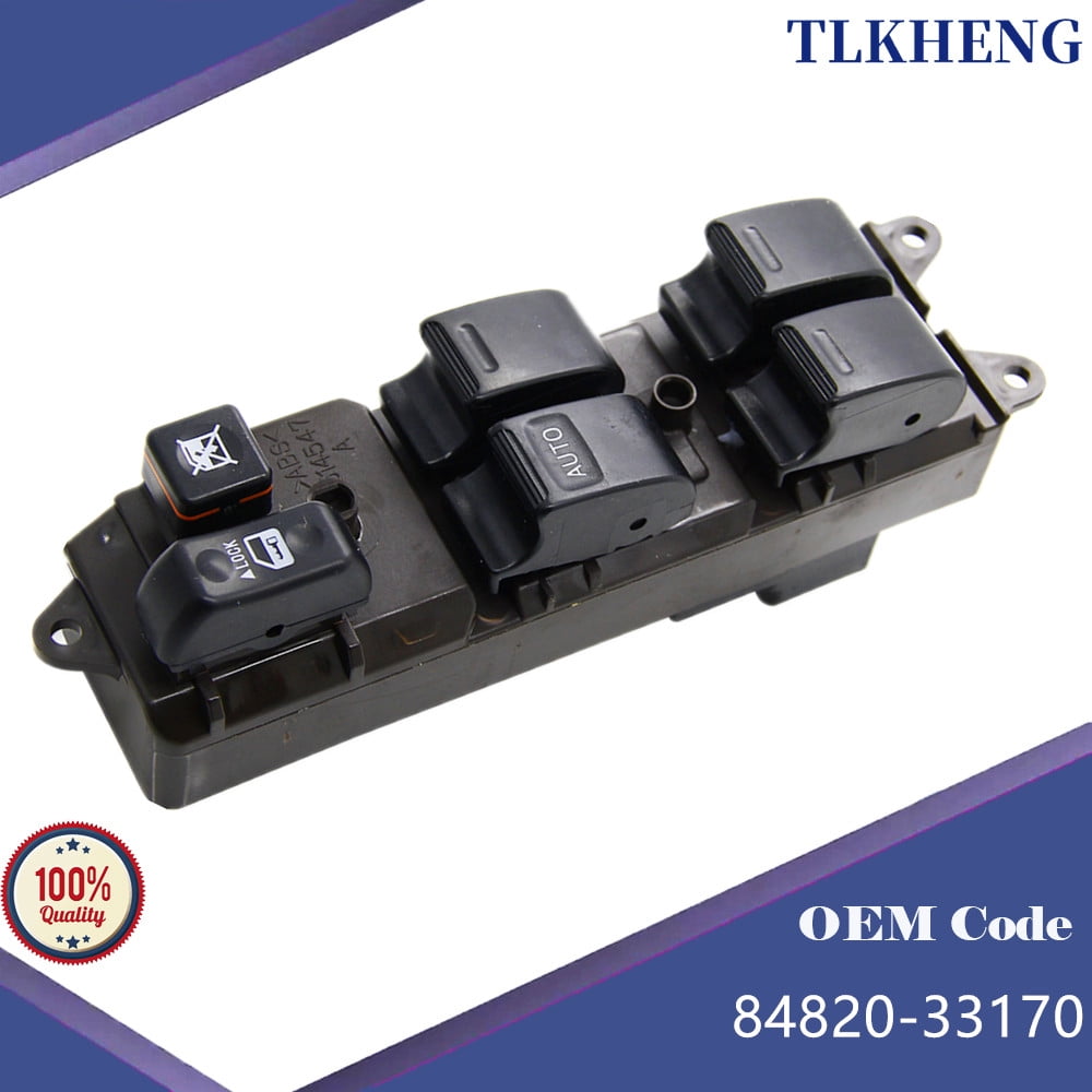 84820-33170 Electric Window Control Switch Window Lift Switch For ...