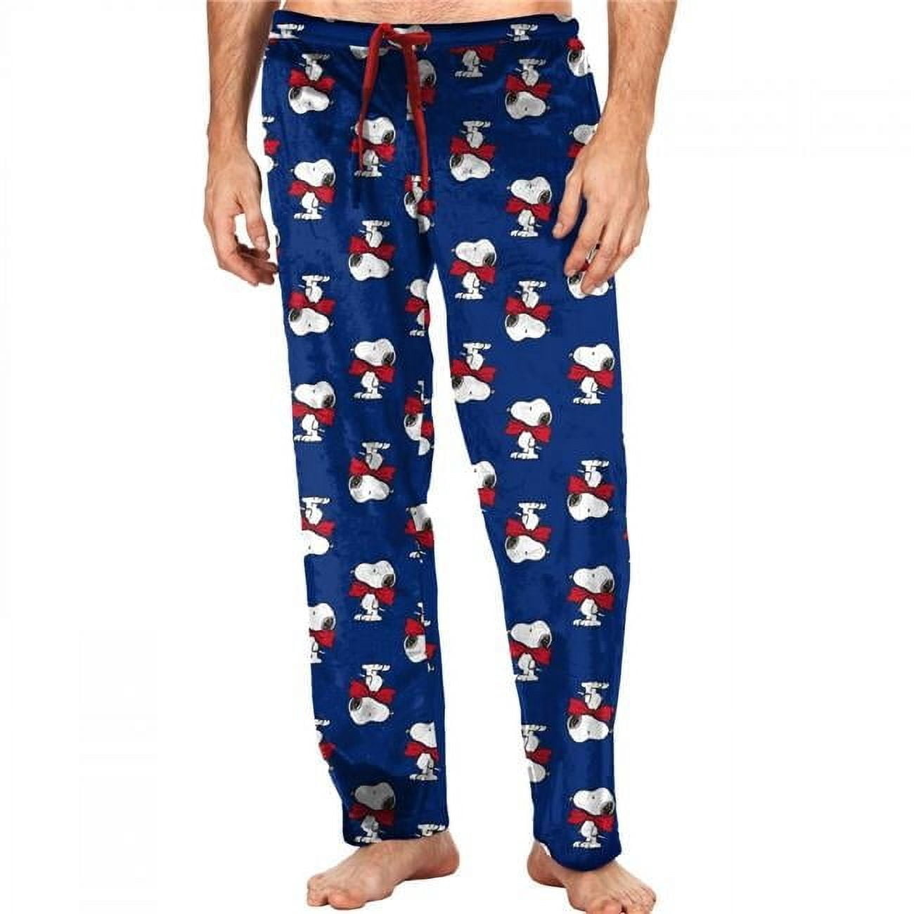 Costumedisfraz Snoopy Sleep Pants, Blue, Medium 32-34, Cotton ...