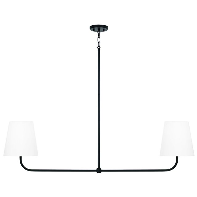 Capital Lighting 849421 Brody 2 Light 50" Wide Linear Chandelier ...