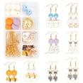 84Pcs DIY Cat Themed Earring Making Kits Including Alloy Links ...