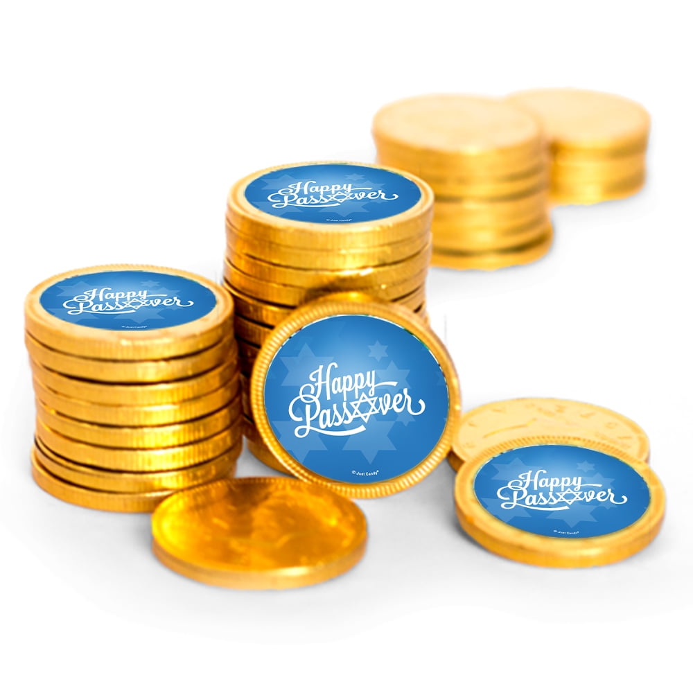 80ct Happy Passover Candy Chocolate Coins Party Favors (80 Pack) - By ...