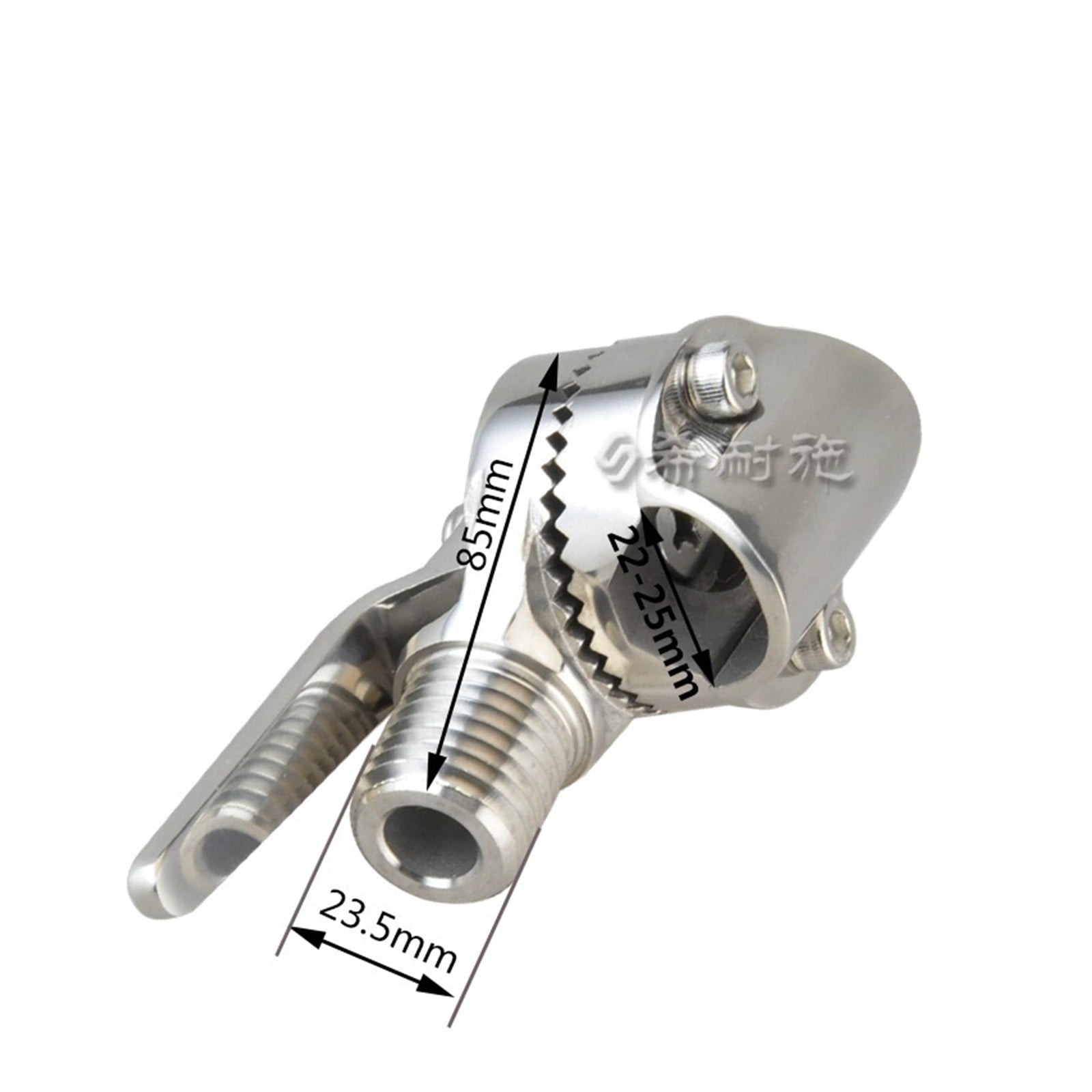 84mm Tube Clamp Antenna Mount 316 Stainless Steel Marine Hardware ...