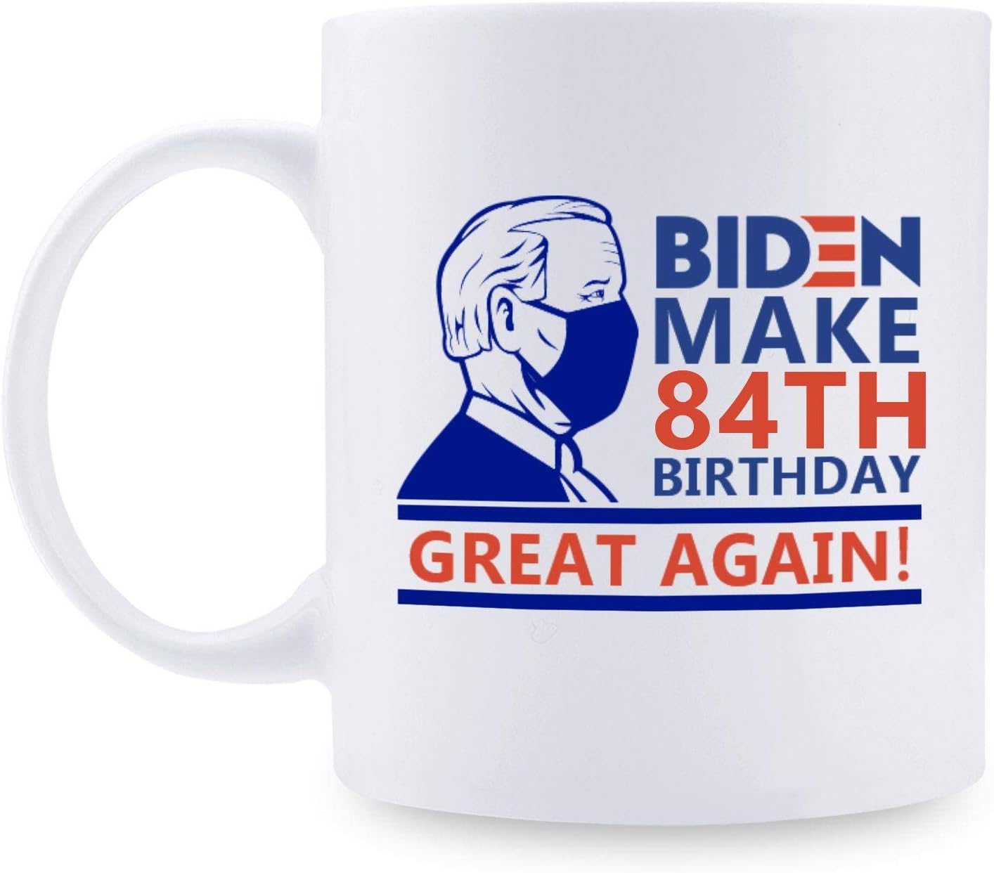 84th Birthday Gifts for Women Men - Biden Mug - Biden Make 84th ...