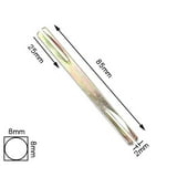 85-130mm Square Spindle 8mm Galvanised Door Window Handle Iron Square ...