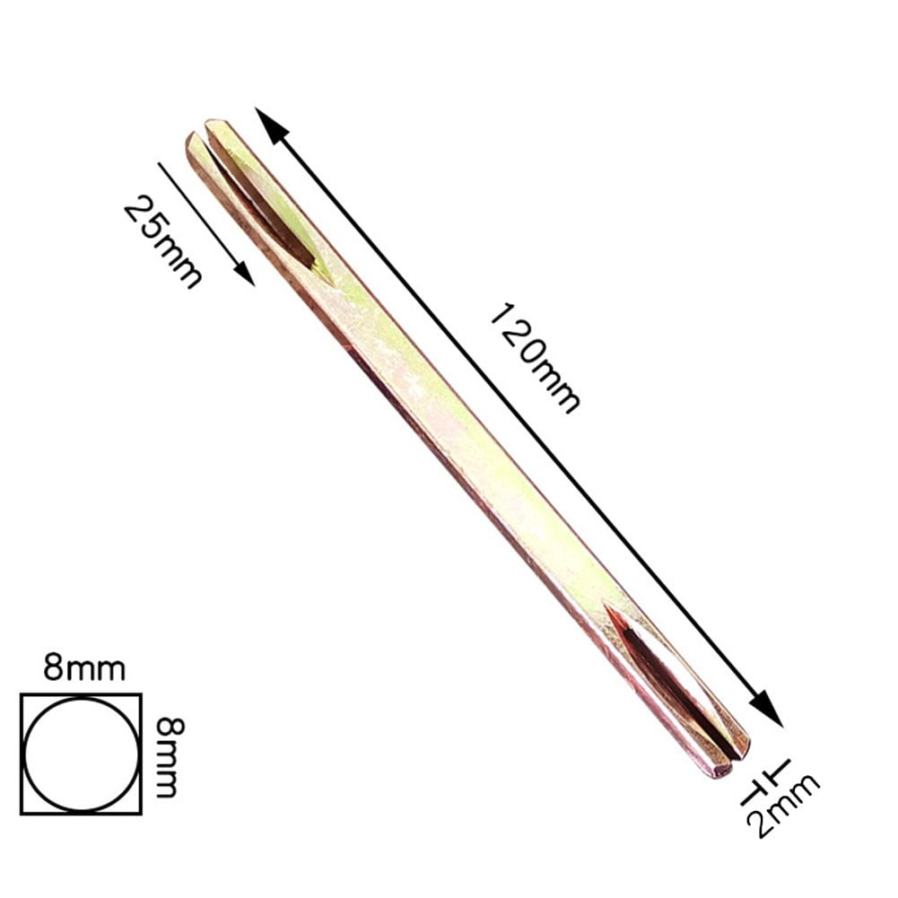 85-130Mm Square Spindle 8Mm Galvanised Door Window Handle Iron Square ...