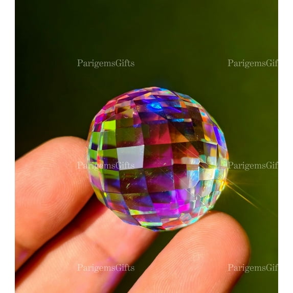 85 CT Synthetic lab-Created Mystic Opal Fancy Shape Loose Gemstone ...