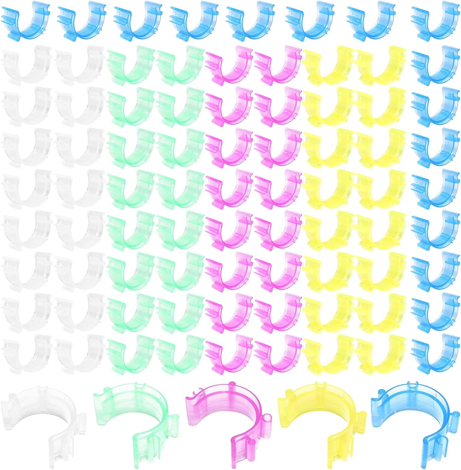 85 Pcs Sewing Bobbin Clips Bobbin Holder Clips Colorful Bobbin Holder ...