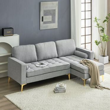 Sectional Couch, 110.2*72.8" Modular Sectional, Modern Minimalist ...