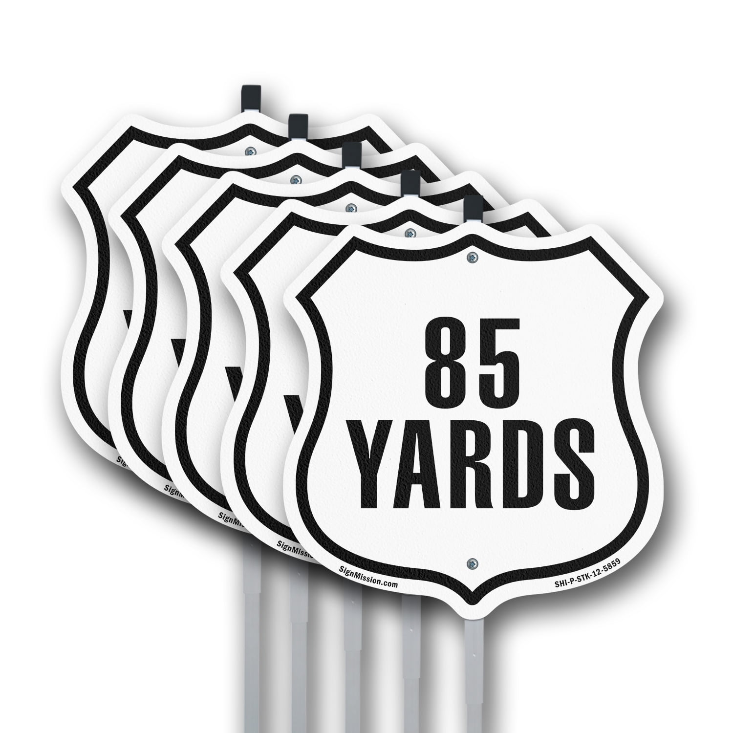 85 Yards Golf Course Running Race 5k Marathon Distance Marker (5 Pack ...