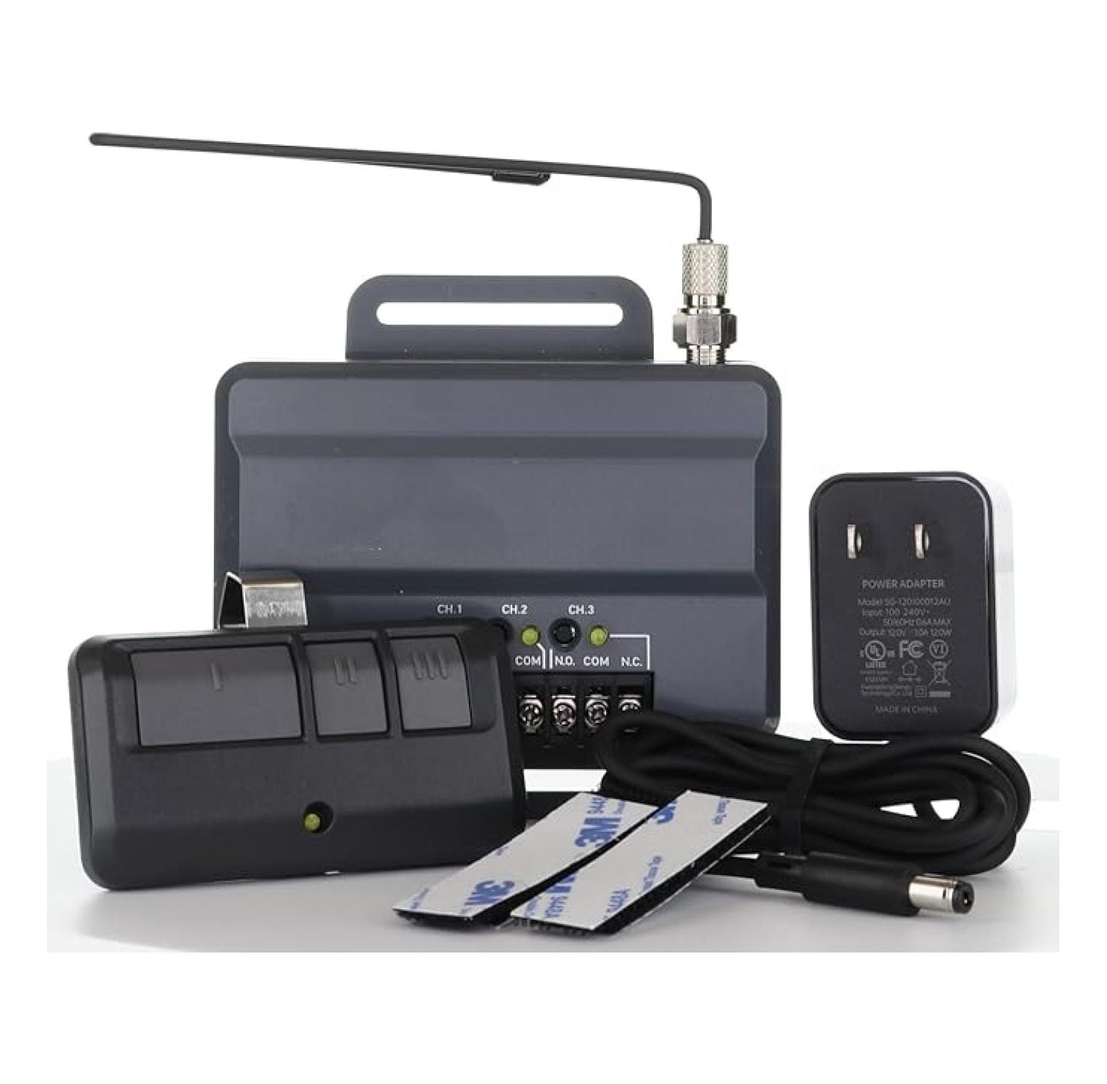 850LM Universal Gate and Garage Door Opener Receiver, , & Power Supply ...