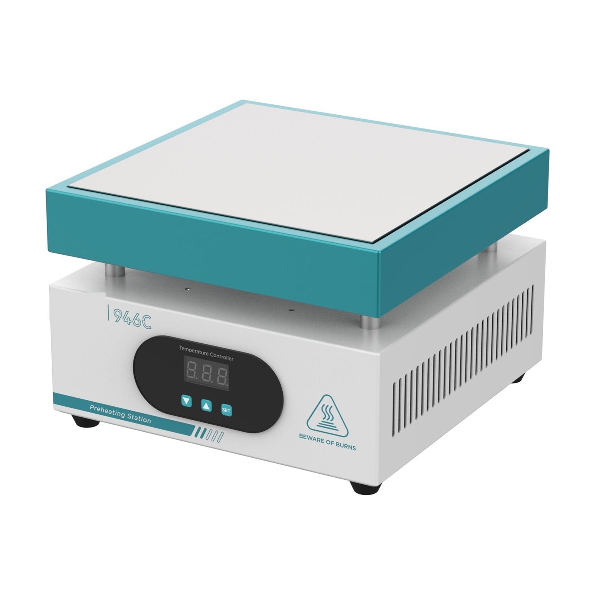 850W 946C Electronic Hot Plate Preheat Preheating Station 200x200mm For ...