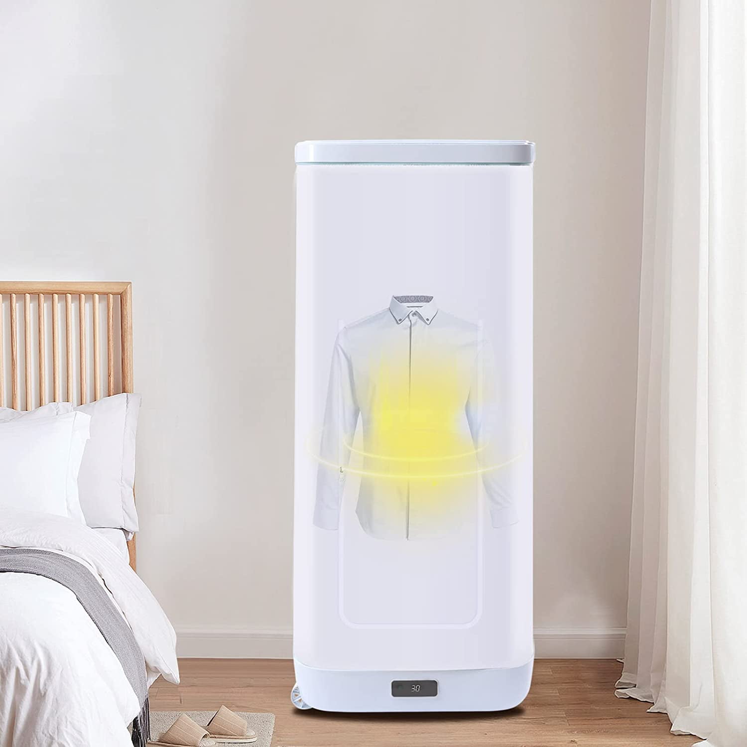 850W Electric Portable Dryer for Clothes, Mini Clothes Dryer with ...