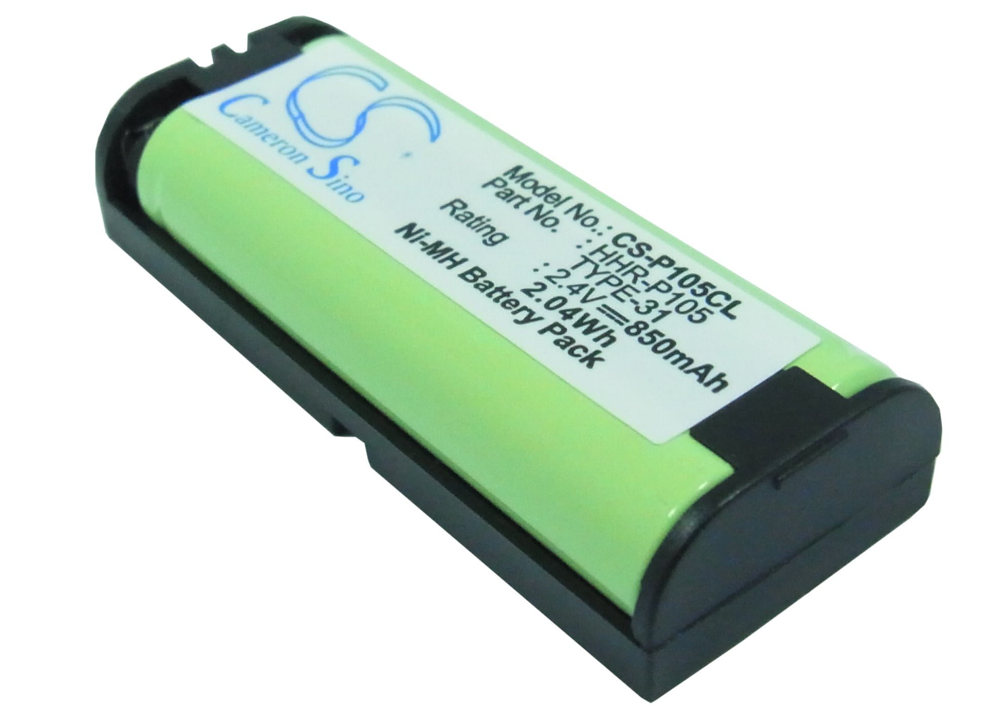 850mAh HHR-P105 HHR-P105A/1B TYPE 31 Battery for Panasonic KX242 KX-242 ...