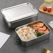 noüka Design Bento Lunch Box | Easy to Open Latches | 6 Spill Proof ...